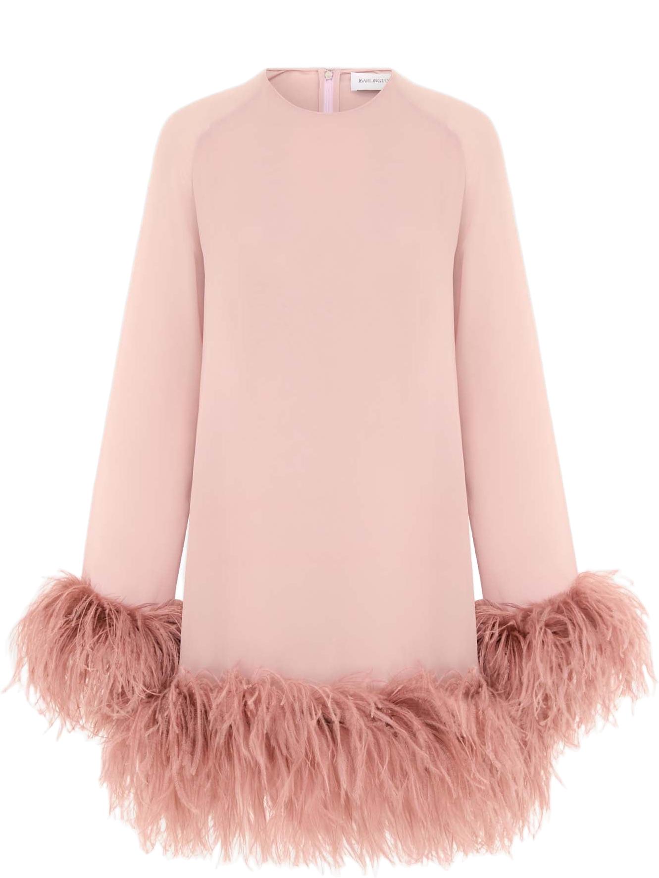 16ARLINGTON 16Arlington Hodi Mini Dress with Feather Detailing